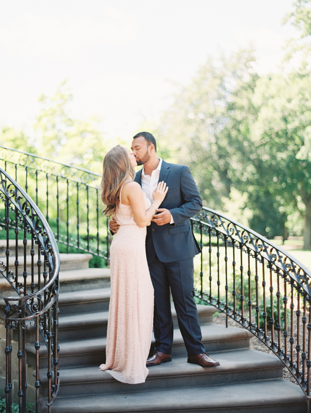 DANIELLE & GERMAN, CANTIGNY PARK ENGAGEMENT » Britta Marie Photography